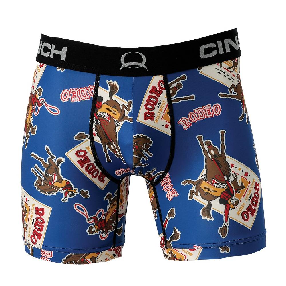 Cinch Mens 6" Rodeo Boxer Brief – Rowdy Ranch